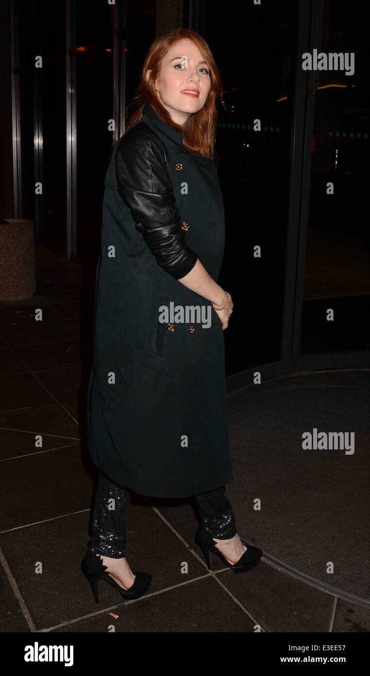 Guests outside RTE studios for 'The Saturday Night Show' Featuring ...