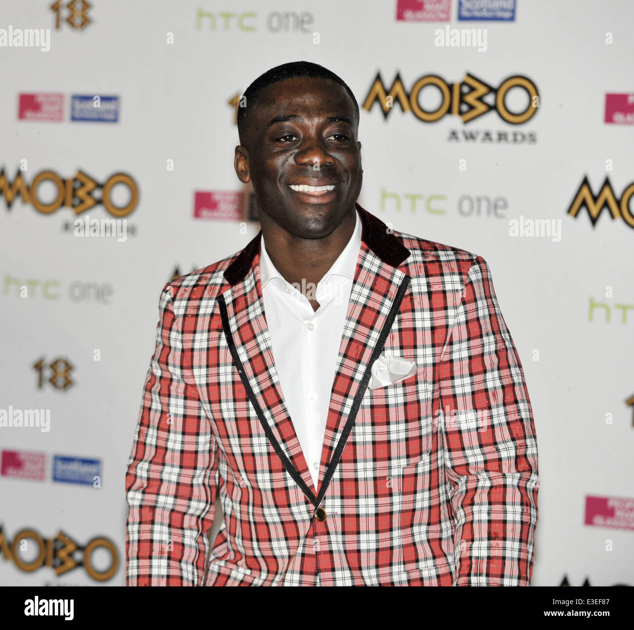 Abrantee arrives on the red carpet at the MOBO Awards 2013 Featuring ...