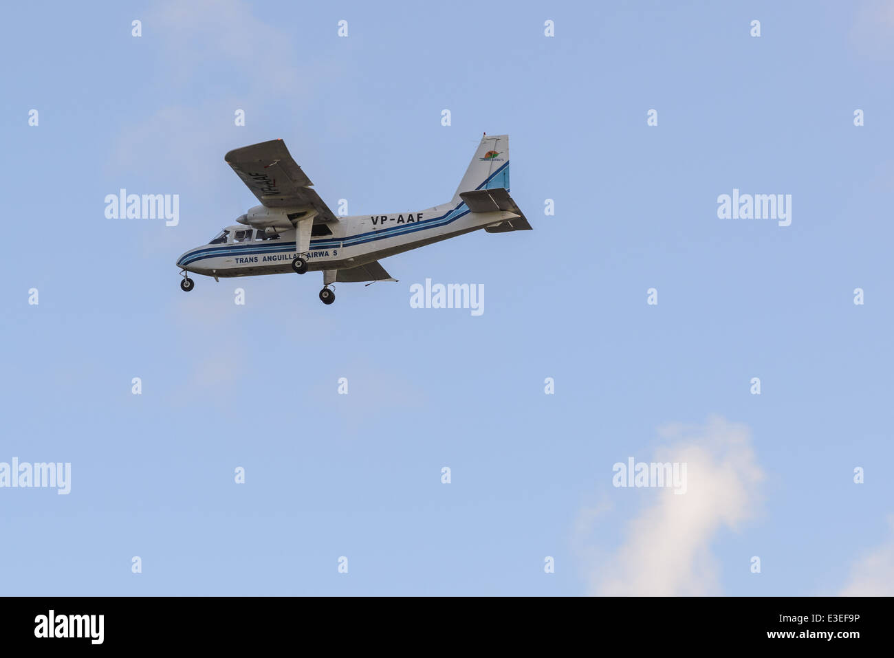Trans Anguilla Airways Britten-Norman BN-2 islander Airplane ...