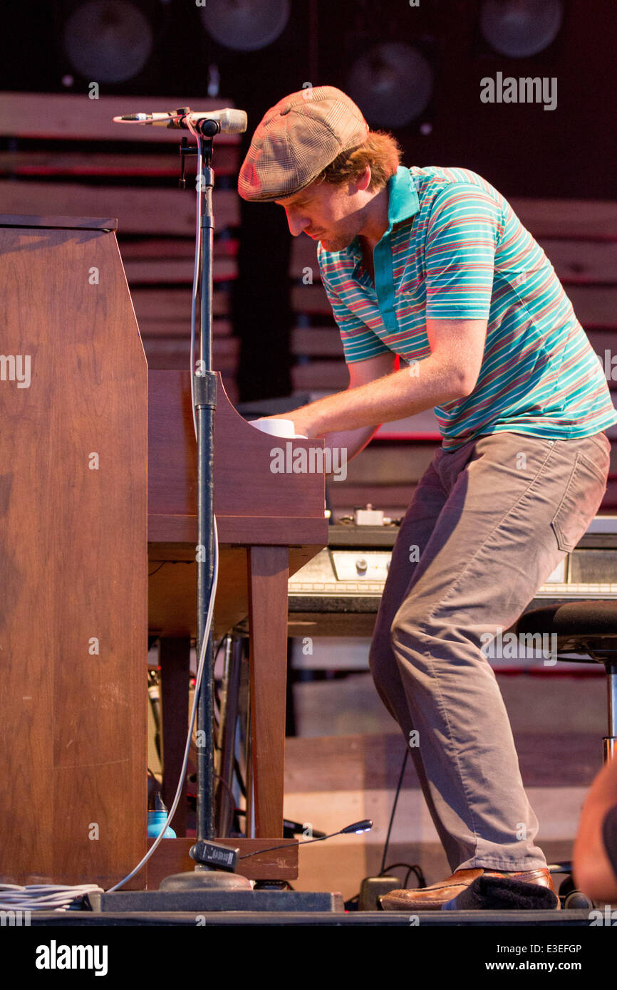 Dover, Delaware, USA. 22nd June, 2014. Musician ZACH GILL performs live ...