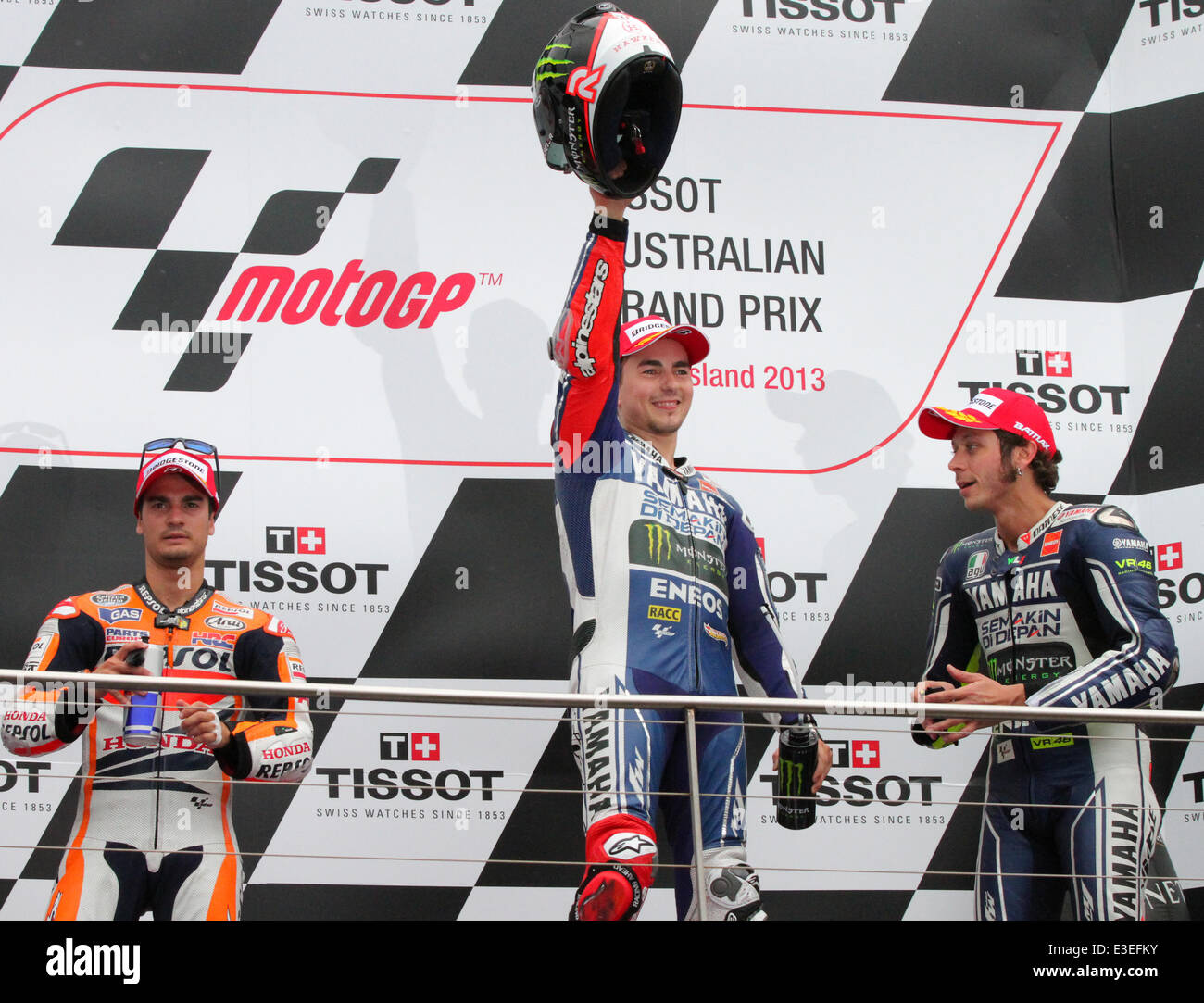 World Moto GP Championship - Round 16 at Phillip Island - Winners ...