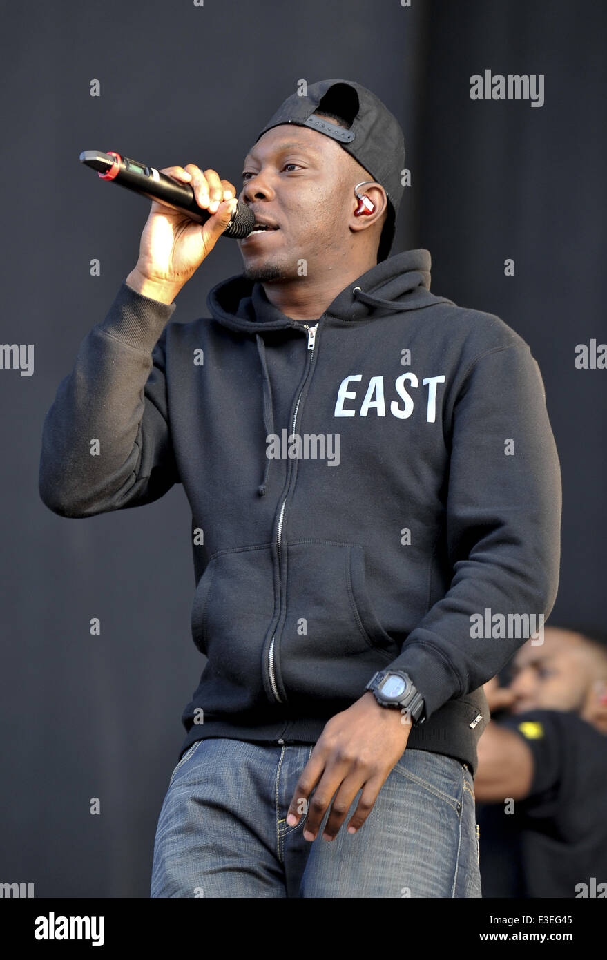 Dizzee Rascal performs live in concert at Finsbury Park Featuring ...