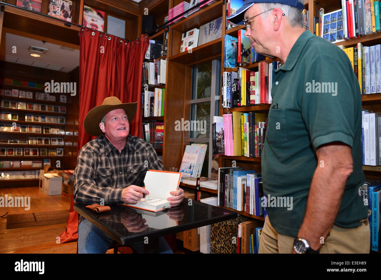 Craig Johnson promotes and signs copies of his book 'Spirit of ...