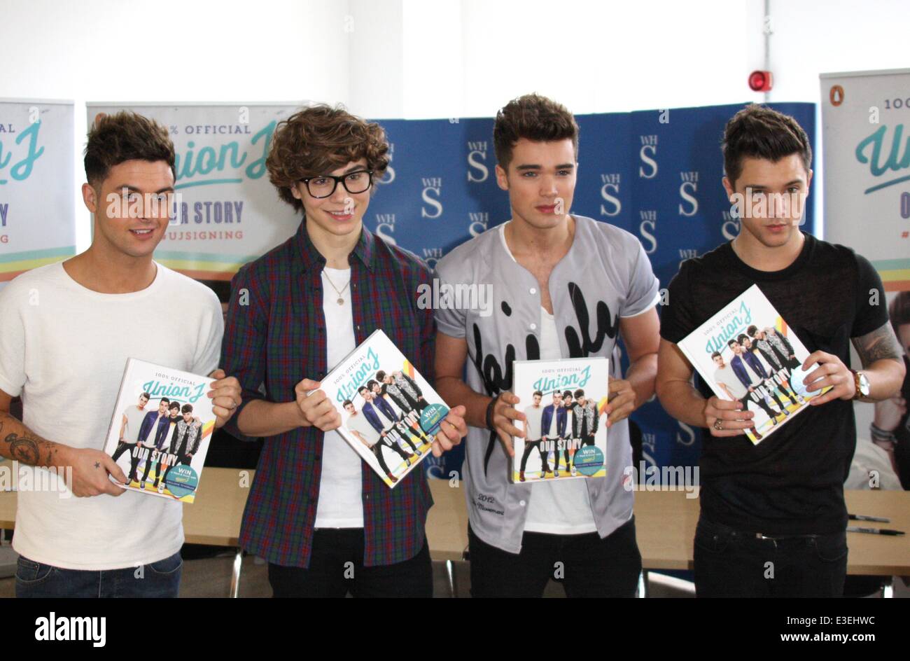 Union J sign copies of their book and meet fans at WHSmith Liverpool ...