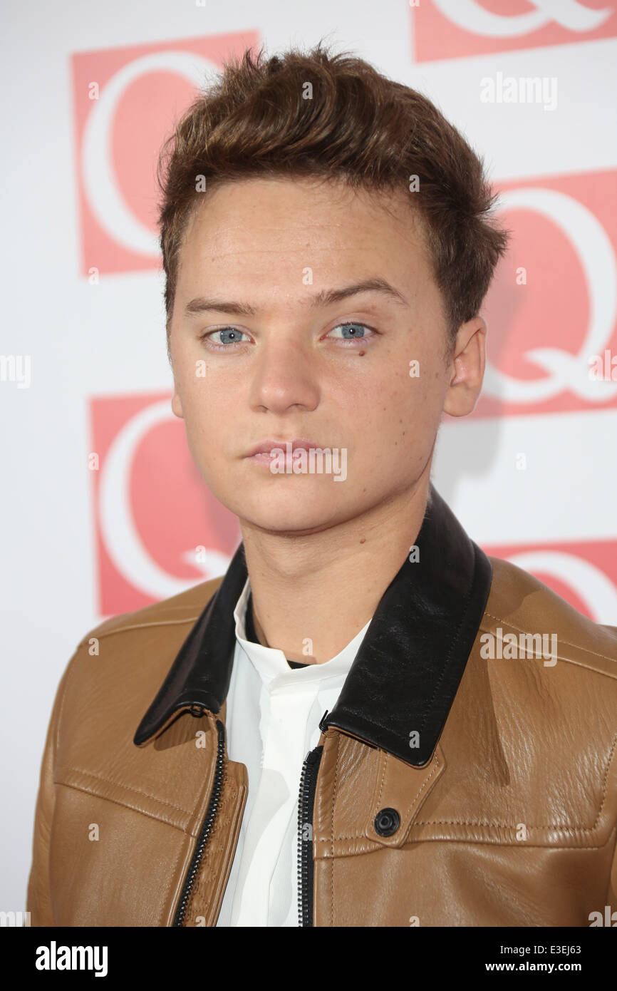 The Q Awards 2013 held at Grosvenor House - Arrivals Featuring: Connor ...