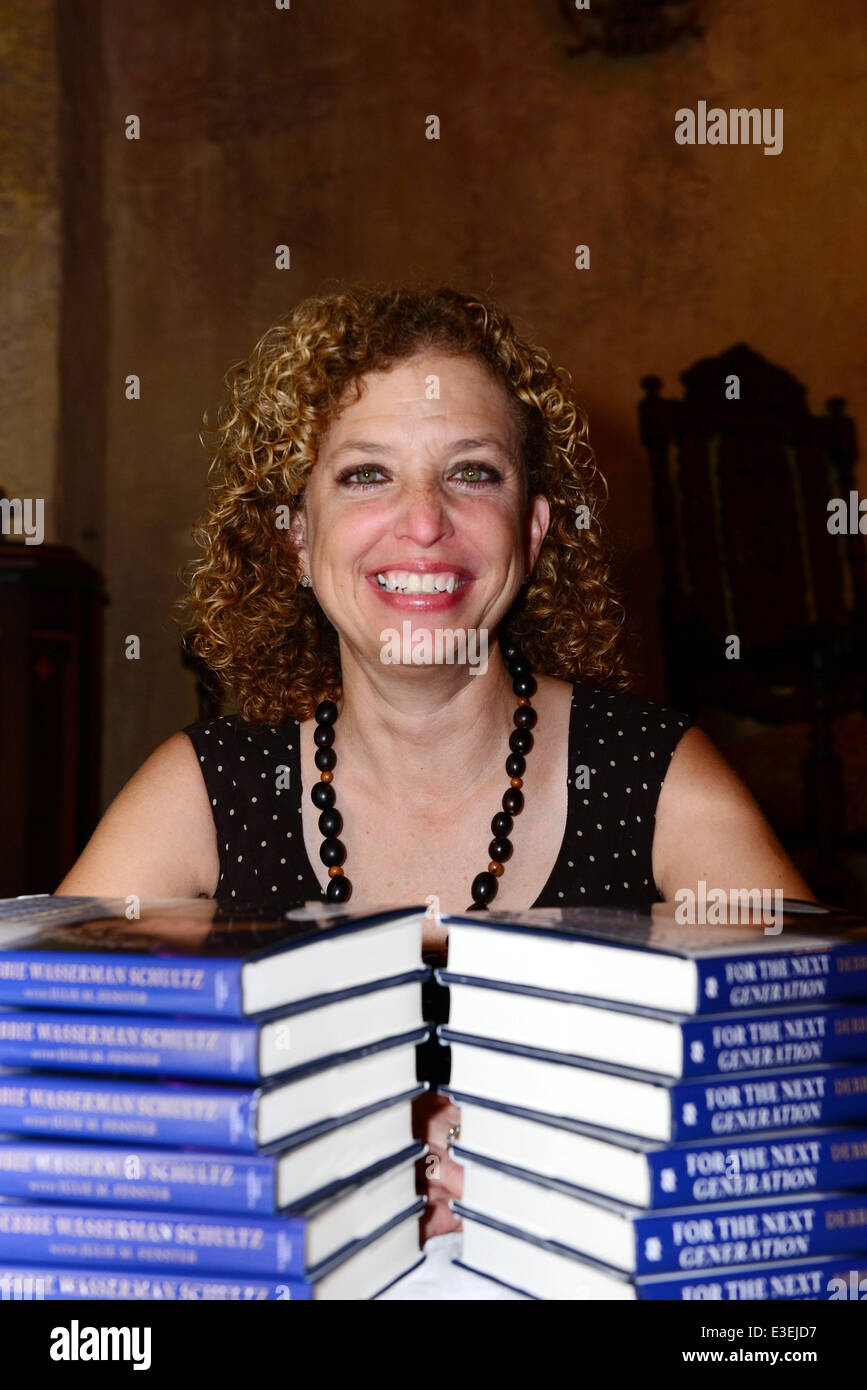 Congresswoman Debbie Wasserman Schultz promotes her new book 'For the ...