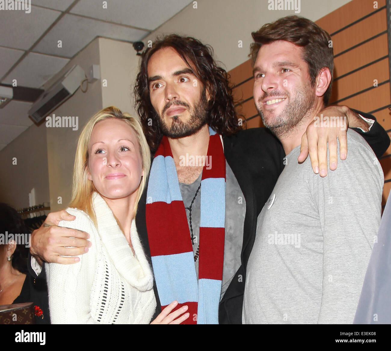 Russell Brand opens a shop run by volunteers of the mental health ...