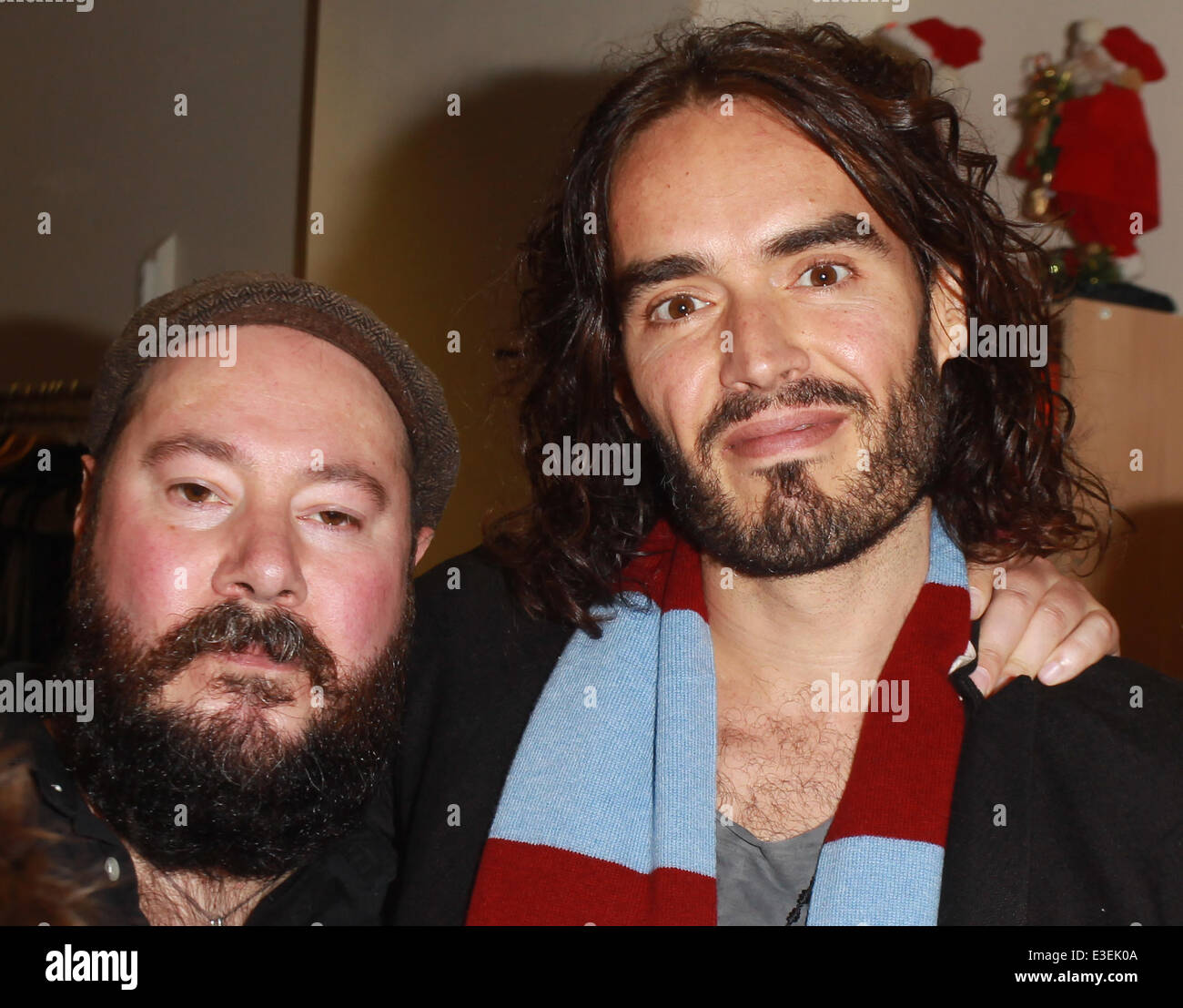 Russell Brand opens a shop run by volunteers of the mental health ...