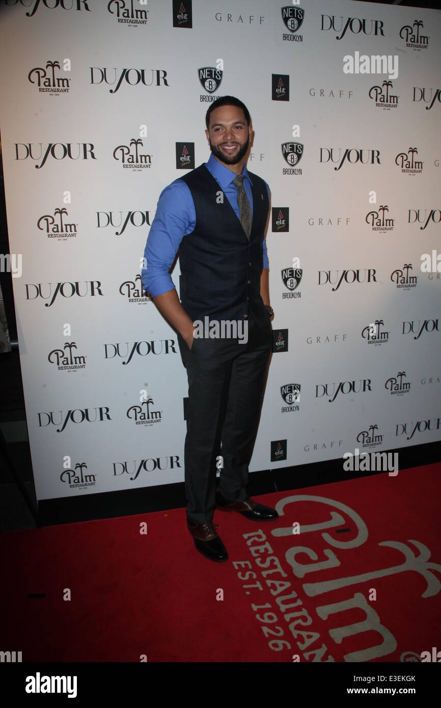 Paul Pierce w DuJour Magazine Exclusive NYC at The Palms Tribeca 206 ...