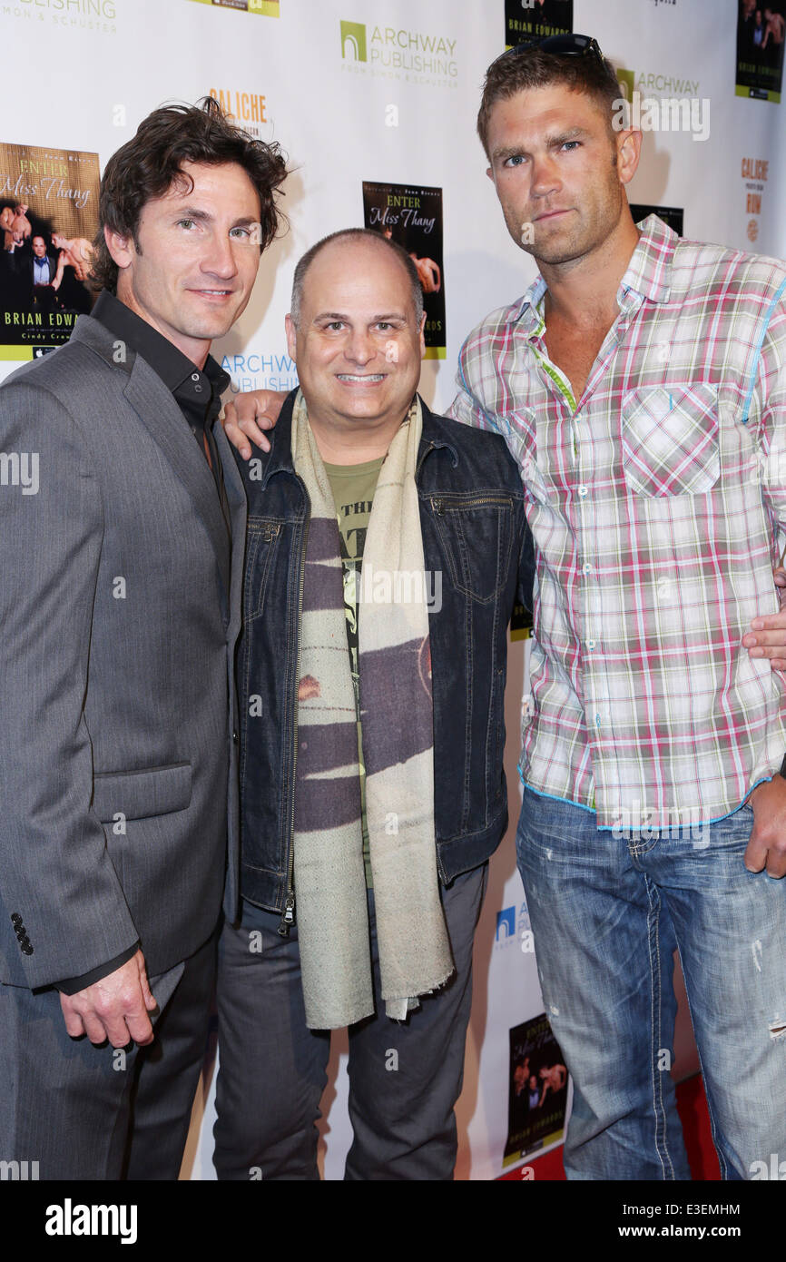 Launch party for Brian Edwards' book 'Enter Miss Thang' at Cafe Habana ...