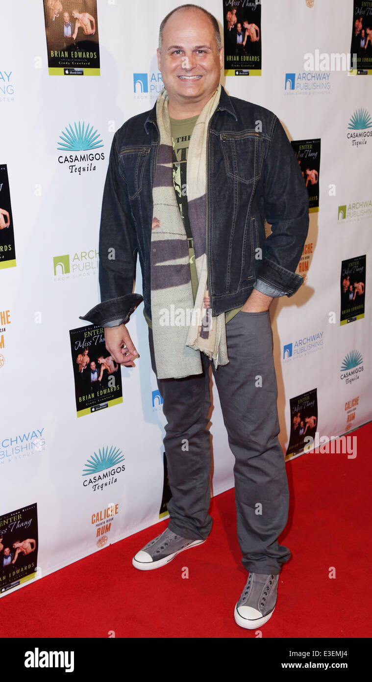 Launch party for Brian Edwards' book 'Enter Miss Thang' at Cafe Habana ...