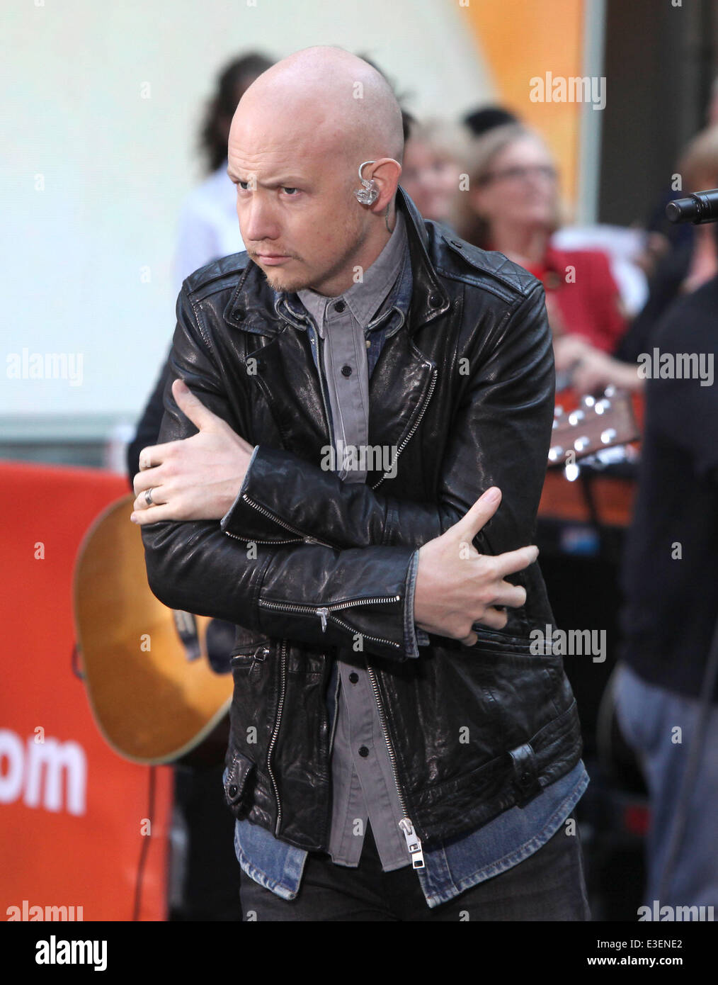 NBC Presents Music From The Fray at Rockafellar Plaza Featuring: Isaac ...