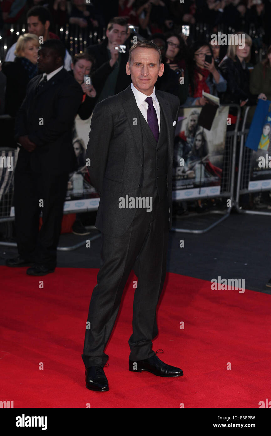 Christopher Eccleston attends the world premiere of "Thor : The Dark ...