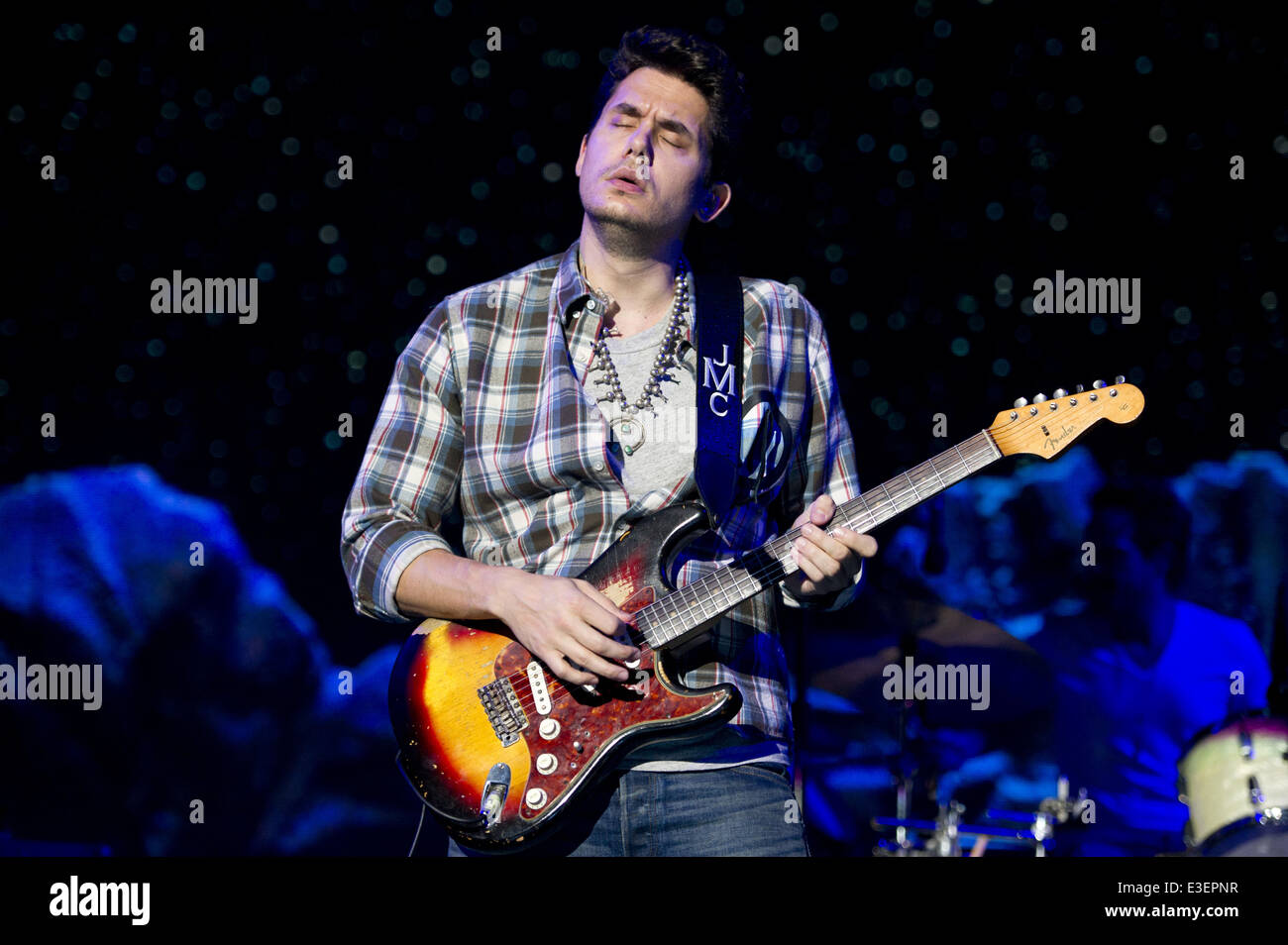 John Mayer performing live in concert on his 'Born and Raised World ...