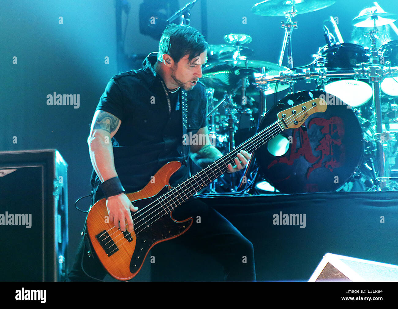 American rock band, Alter Bridge performing live in concert at the ...