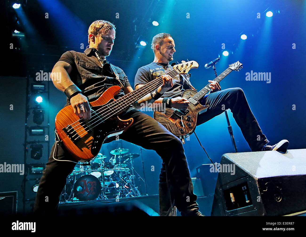American rock band, Alter Bridge performing live in concert at the ...