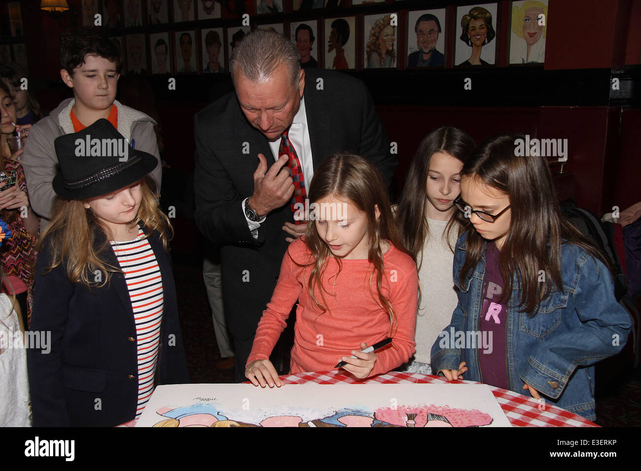 The four actresses that alternate as Broadway's Matilda were honored ...