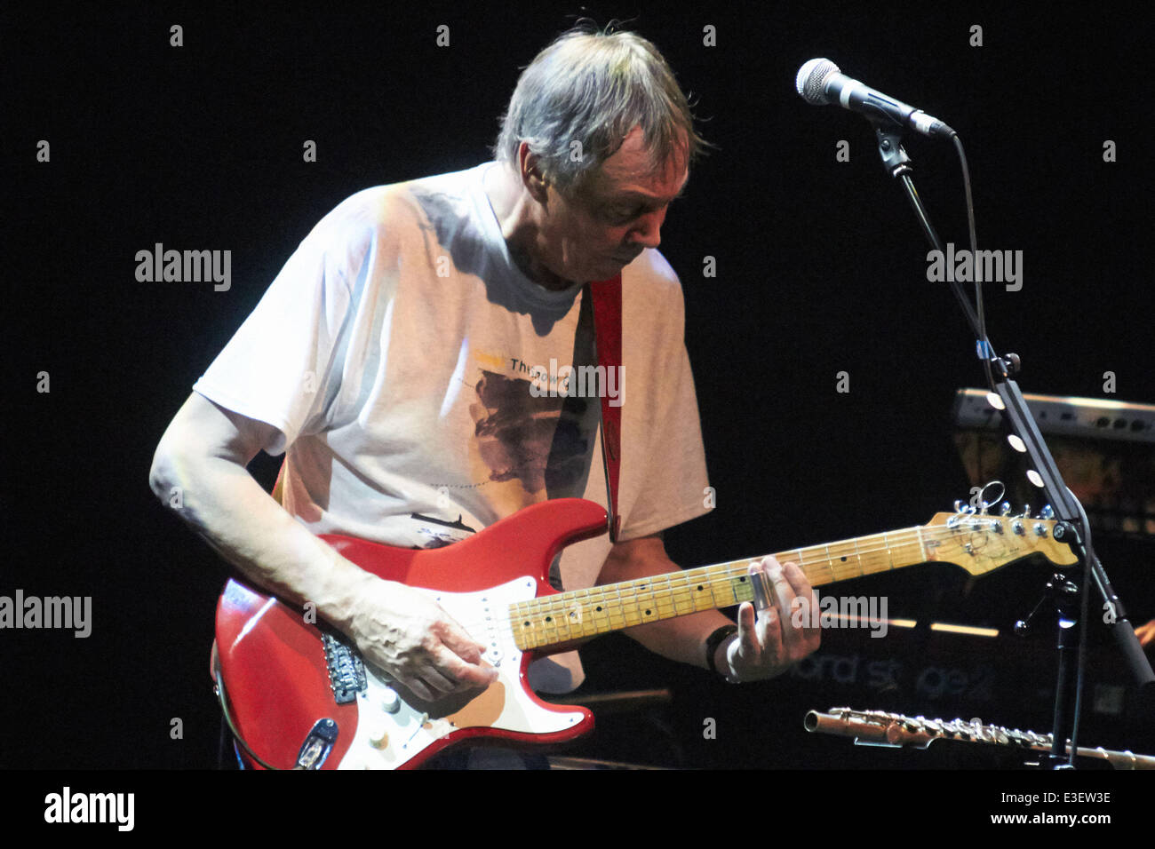 Camel perform live in concert at City Hall Featuring: Andy Latimer ...
