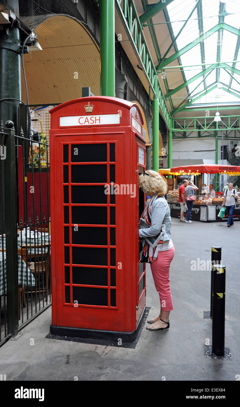 London telephone box converted hi-res stock photography and images - Alamy
