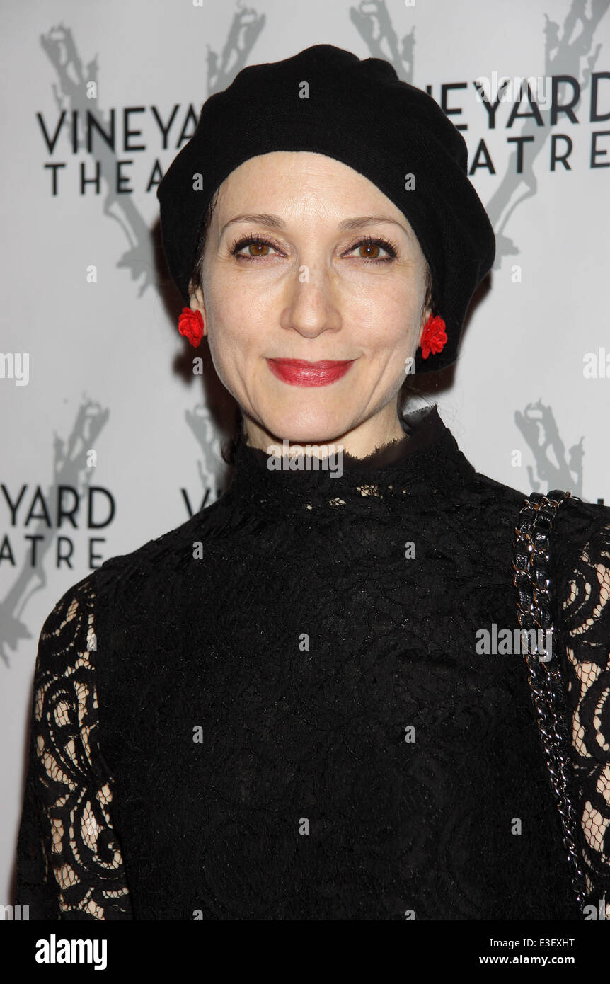 Opening night of the Off-Broadway musical The Landing, held at the ...