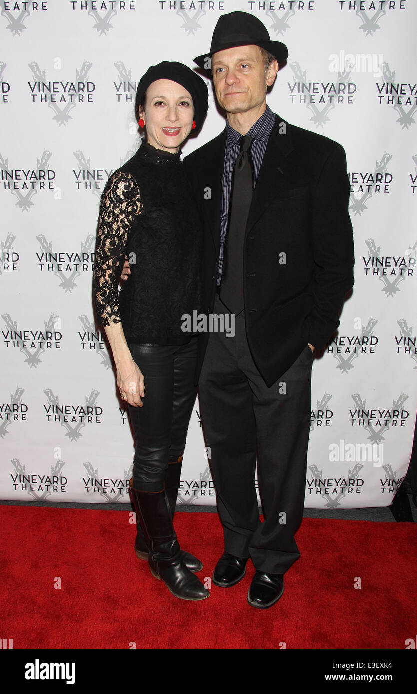 Opening night after party for the Off-Broadway musical The Landing ...