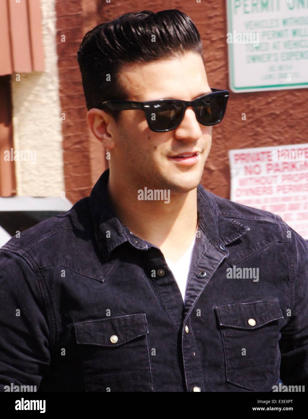 Mark Ballas arrives at the 'Dancing With The Stars' rehearsal studio ...