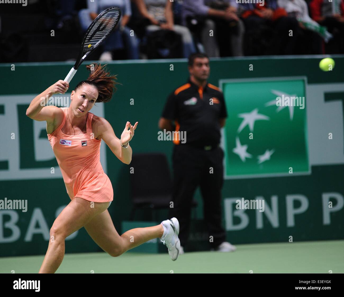 TEB BNP Paribas WTA Championships - Day 3 - Na Li of China vs Jelena ...