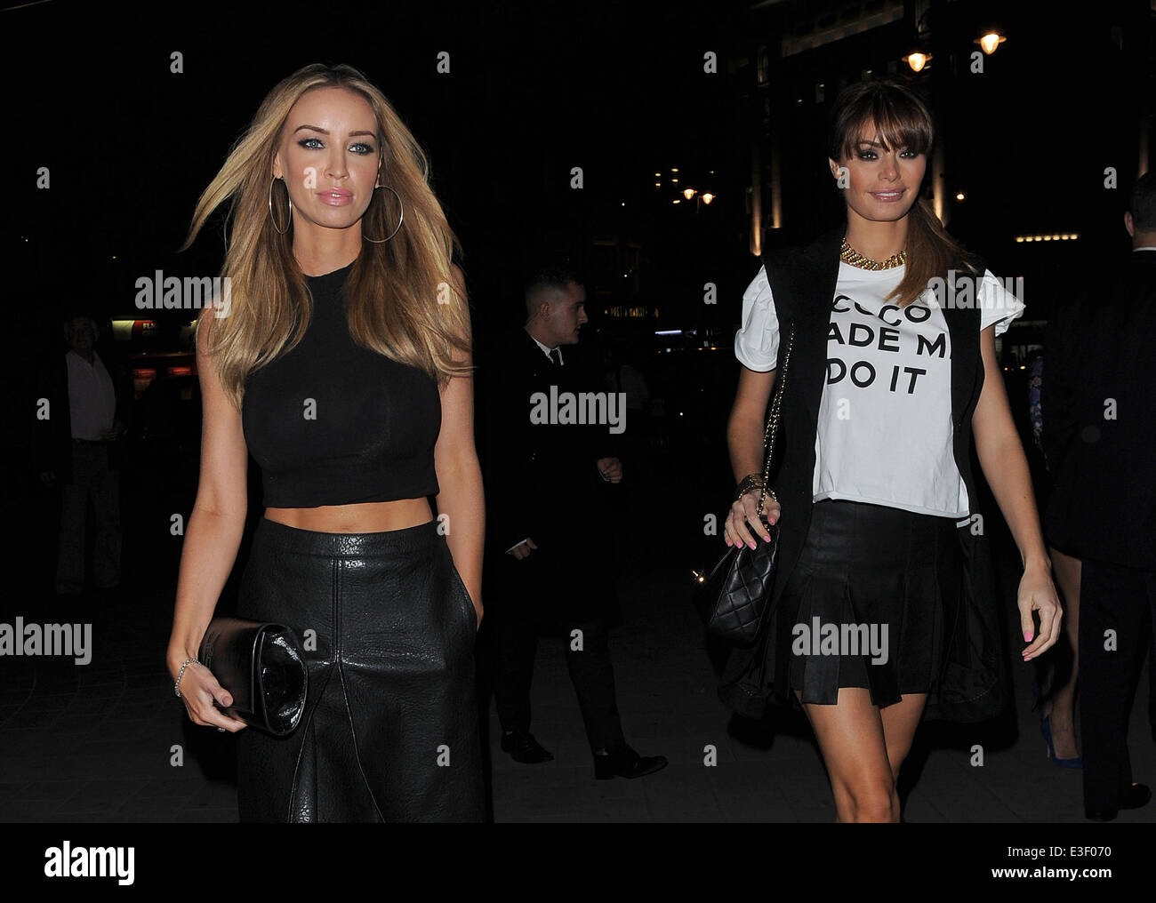 Lauren Pope And Chloe Sims On A Night Out At Stk London Restaurant