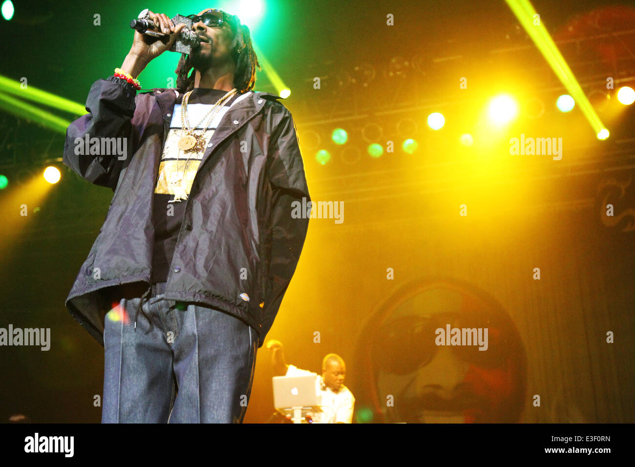 Snoop Lion performing in concert his Reincarnation Tour at the Veteran ...