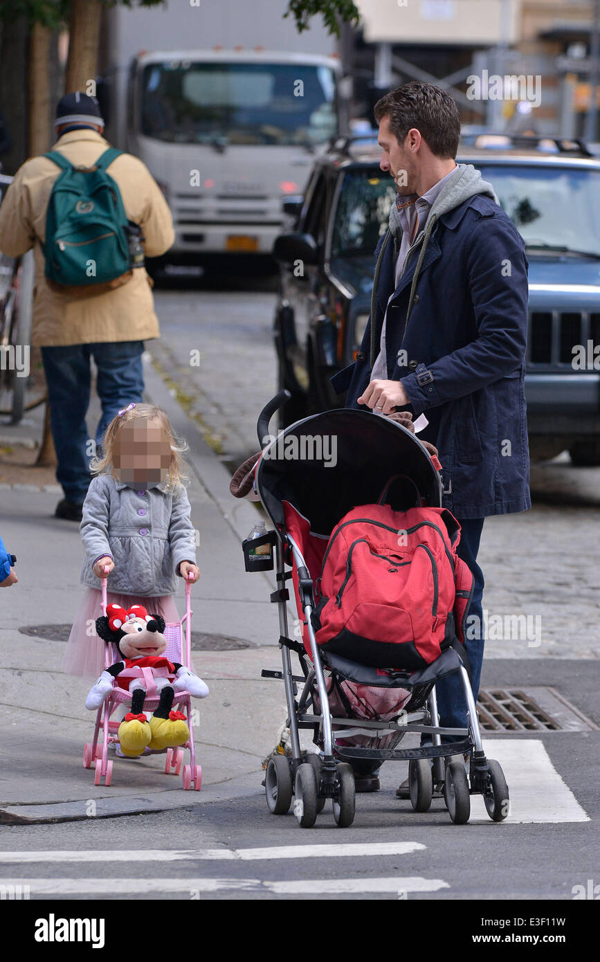 Jason Hoppy on the school run to pick up daughter Bryne with her own ...