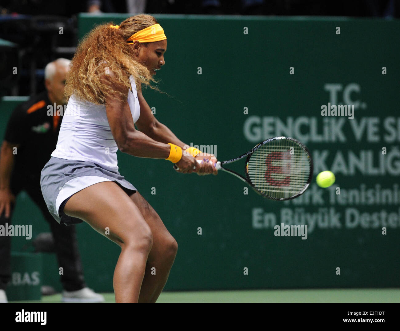 TEB BNP Paribas WTA Championships semifinal - Serena Williams (USA) v ...