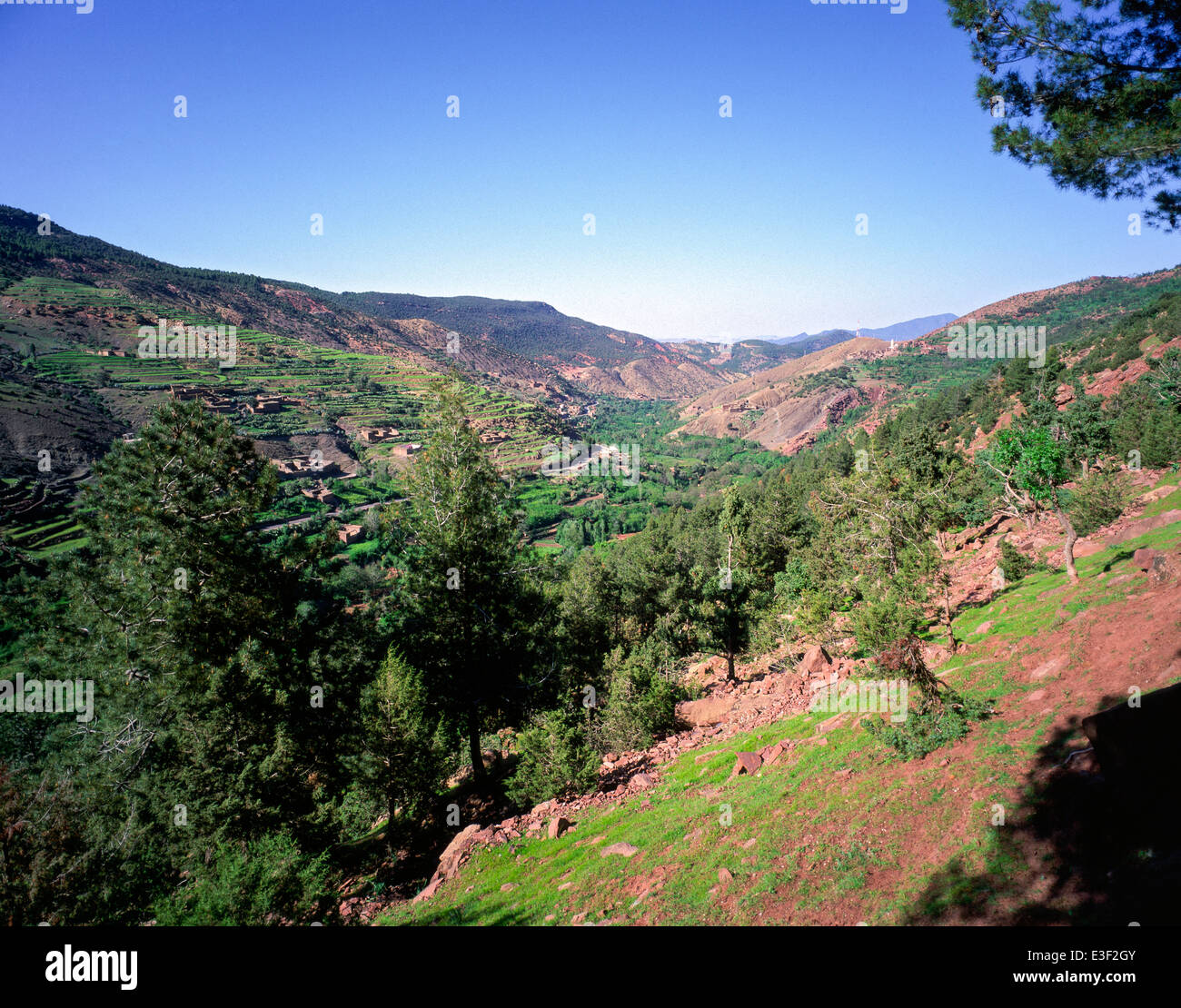 Ourika valley landscapes hi-res stock photography and images - Alamy