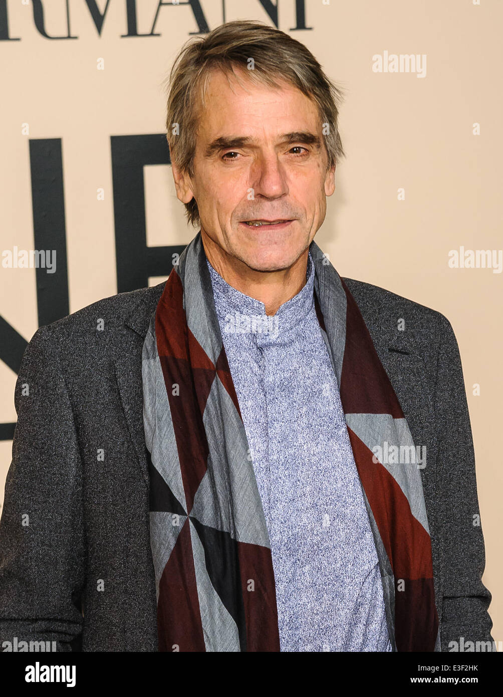 Armani One Night Only event held at SuperPier Featuring: Jeremy Irons ...