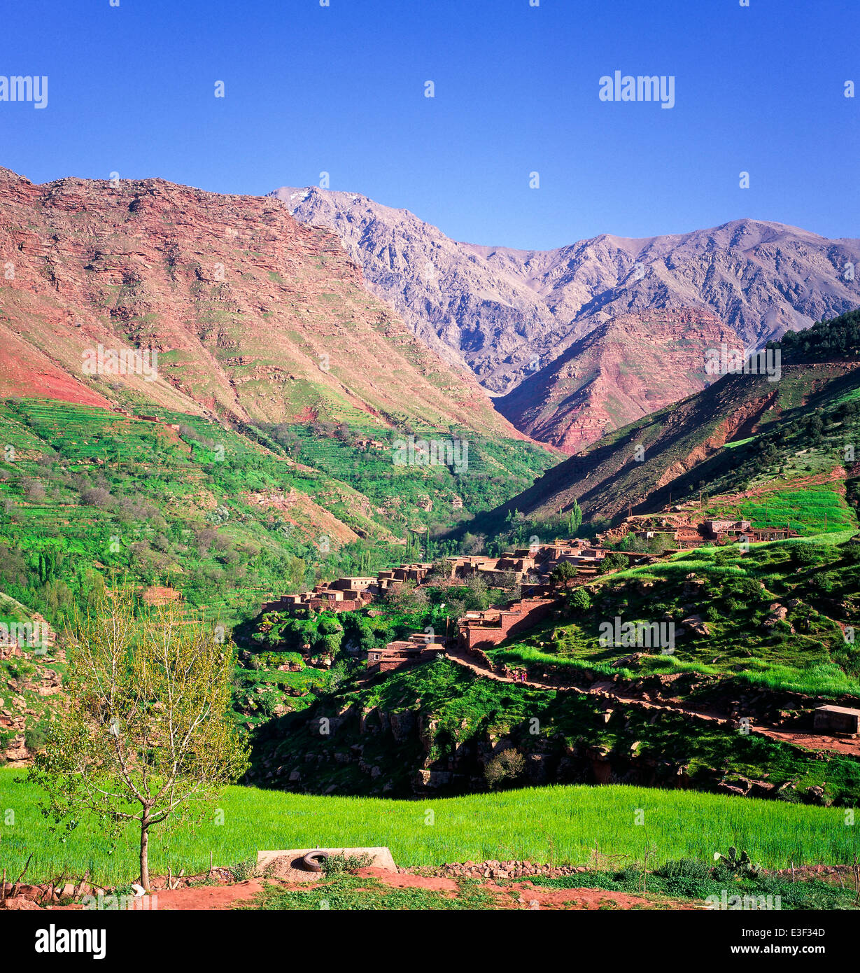 Ourika valley landscapes hi-res stock photography and images - Alamy