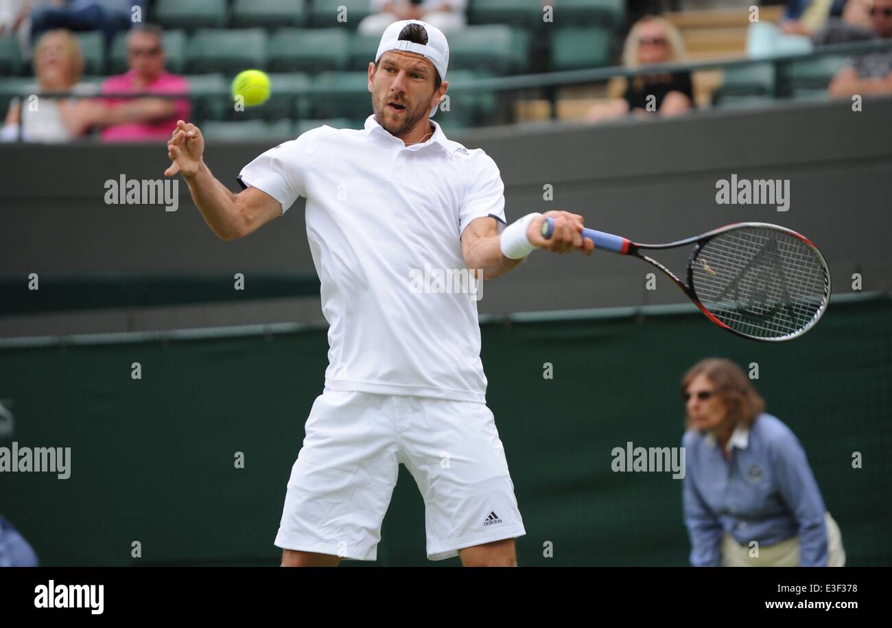 JURGEN MELZER AUSTRIA THE ALL ENGLAND TENNIS CLUB WIMBLEDON LONDON ...