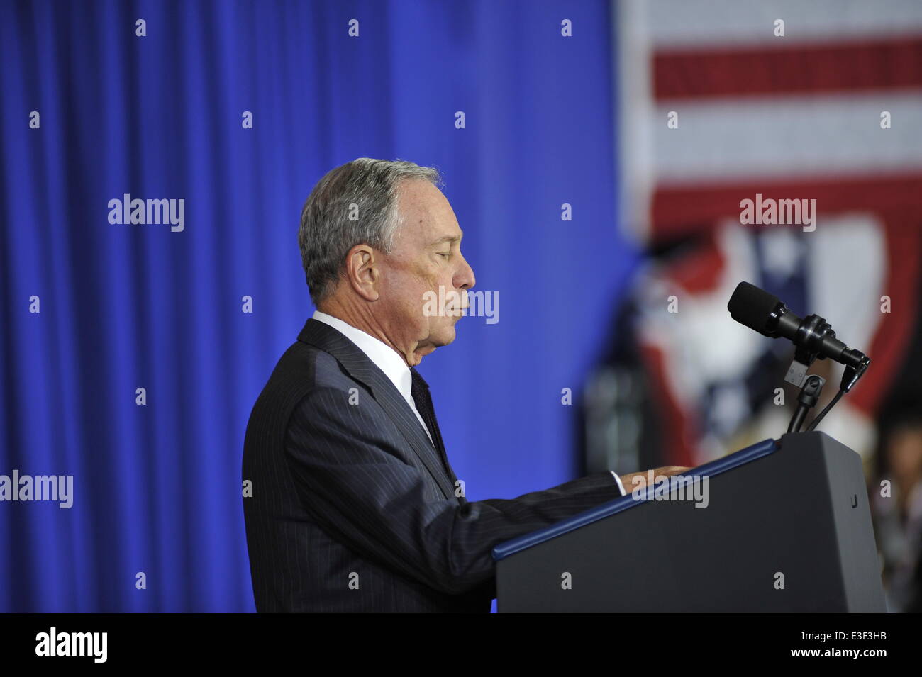 President Barack Obama visits P-Tech High School in Brooklyn New York ...