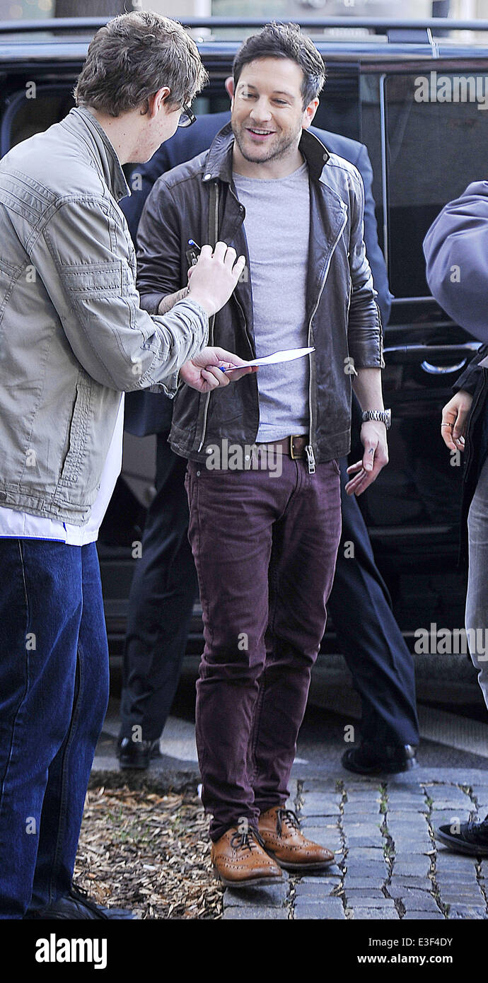 Celebrities arrive for the TV show 'Good Morning TVN' in Warsaw ...