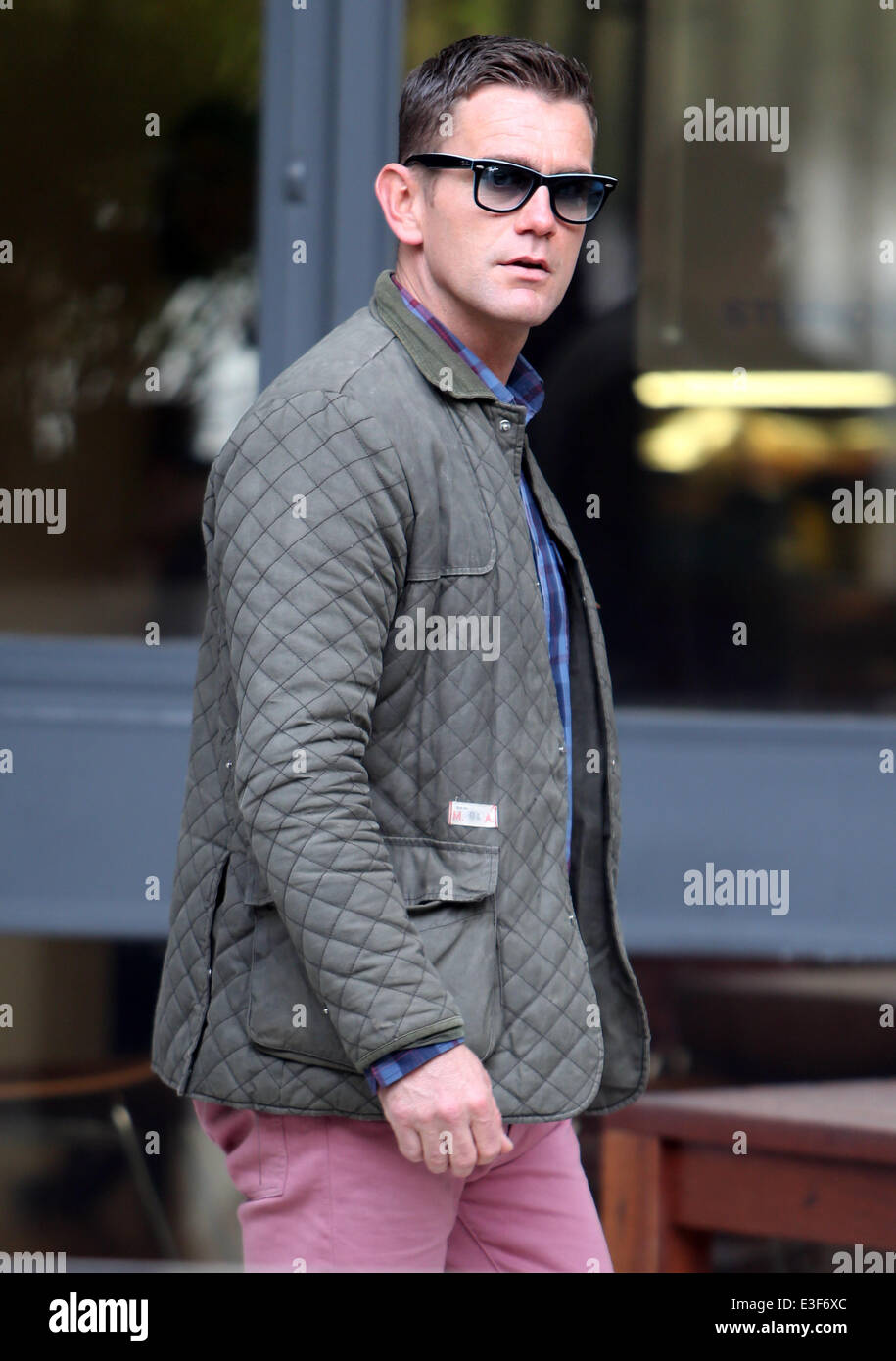 Scott Marsden outside the ITV studios Featuring: Scott Marsden Where ...