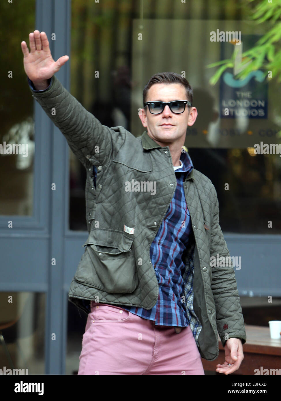 Scott Marsden outside the ITV studios Featuring: Scott Marsden Where ...