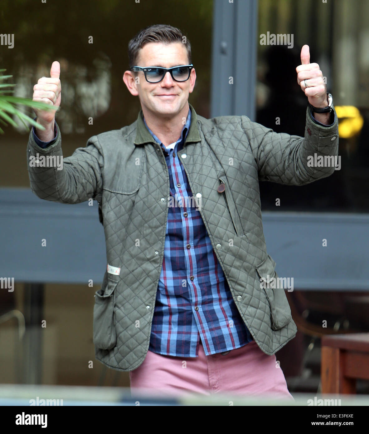 Scott Marsden outside the ITV studios Featuring: Scott Marsden Where ...