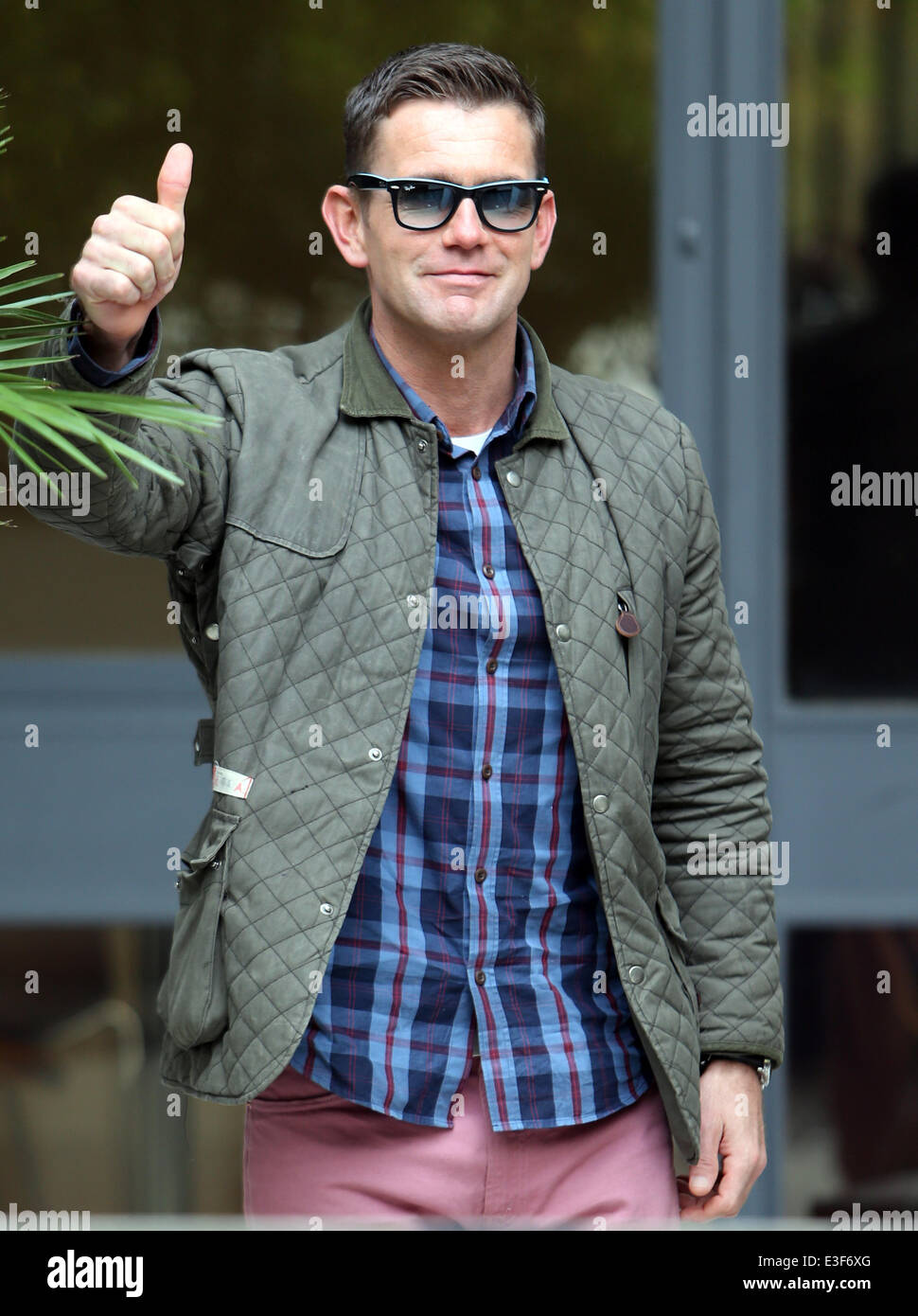 Scott Marsden outside the ITV studios Featuring: Scott Marsden Where ...