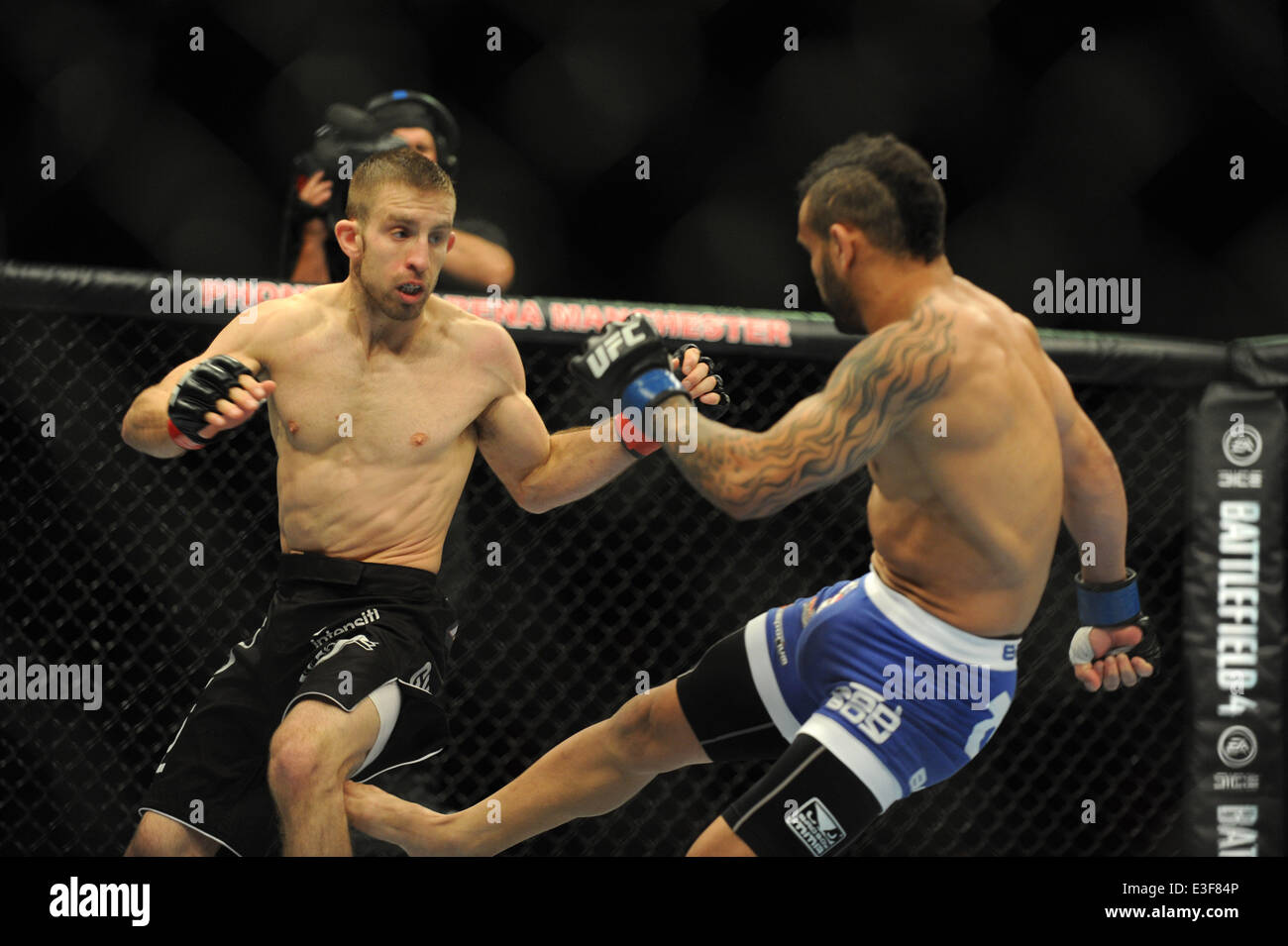 UFC Fight Night event at Phones 4 U Arena Featuring: Phil Harris,John ...