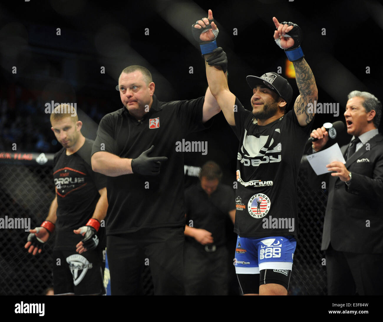 UFC Fight Night event at Phones 4 U Arena Featuring: Phil Harris,John ...