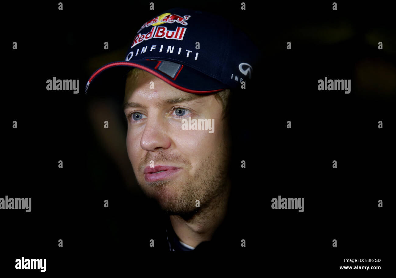 Sebastian VETTEL, Germany, Red Bull-Renault RB9 F1 car 2013 FORMULA 1 ...