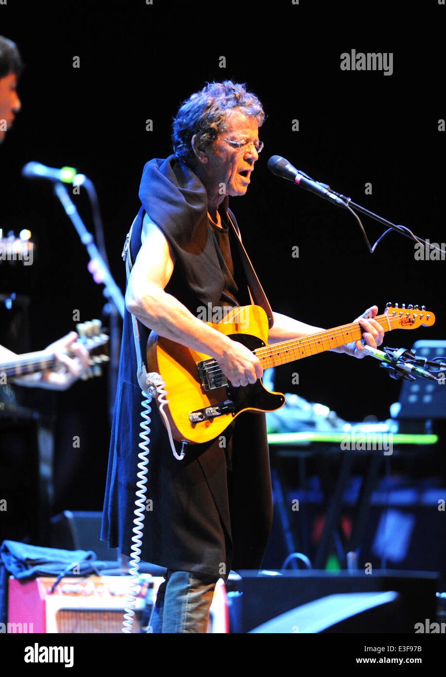 Lou Reed performing in concert at the Heineken Music Hall Featuring ...