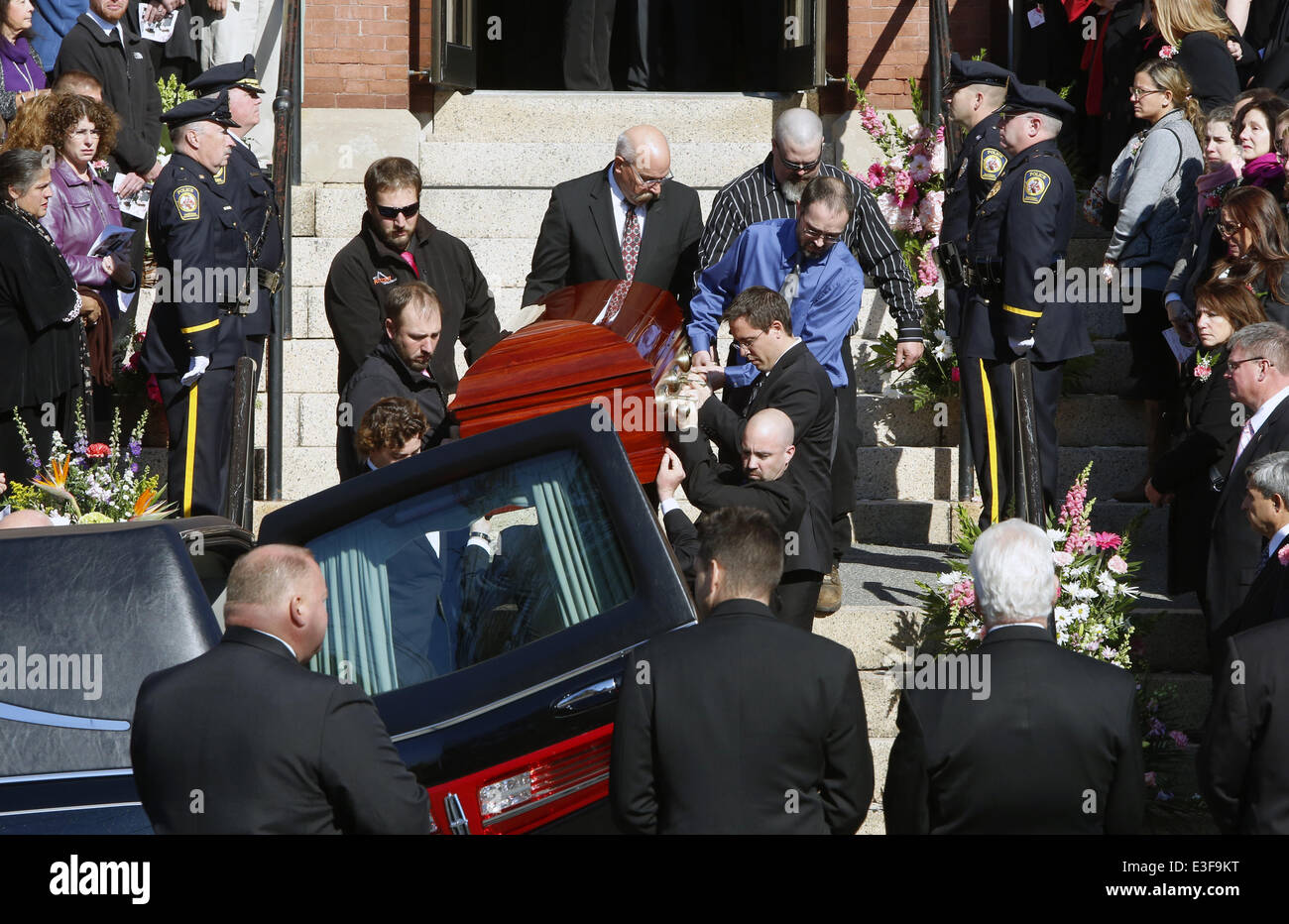 The funeral of Colleen Ritzer, the 24-year-old math teacher from ...