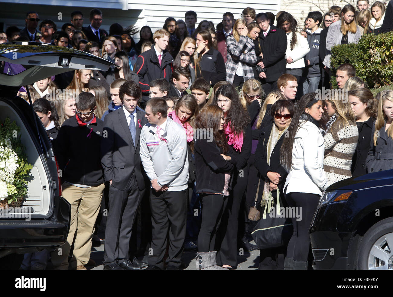 The funeral of Colleen Ritzer, the 24-year-old math teacher from ...