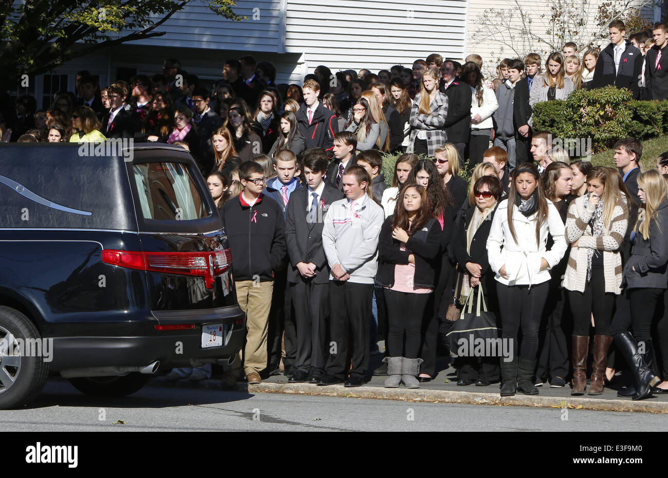 The funeral of Colleen Ritzer, the 24-year-old math teacher from ...