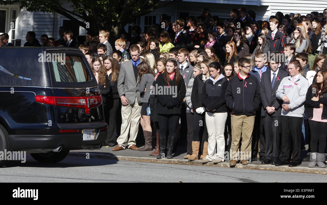 The funeral of Colleen Ritzer, the 24-year-old math teacher from ...