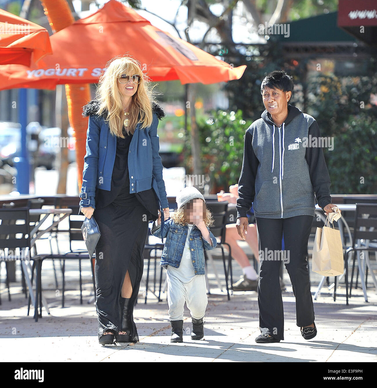 Rachel Zoe takes her son Skyler out for frozen yogurt in west hollywood ...